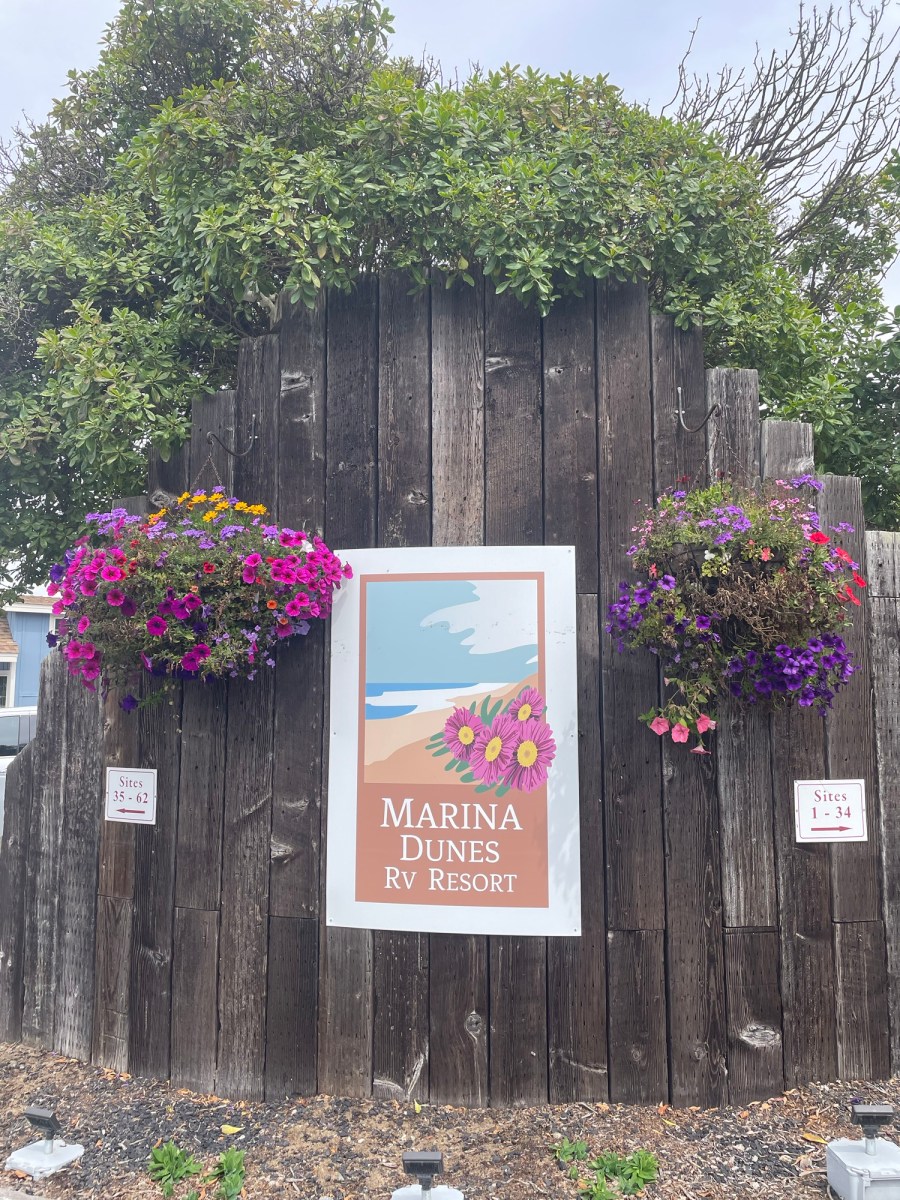 Marina Dunes RV Resort, California – heavens to betty